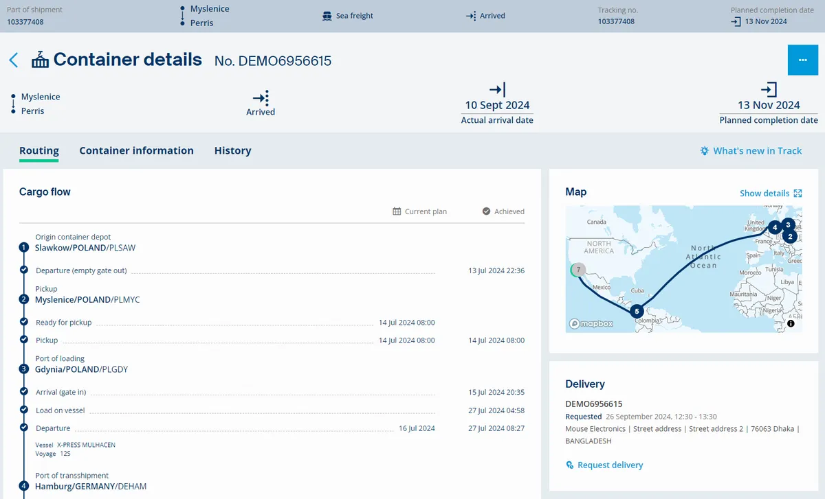 A guide to myKN delivery planner