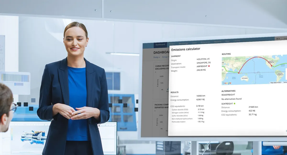 CO2e emissions calculator for Project Logistics